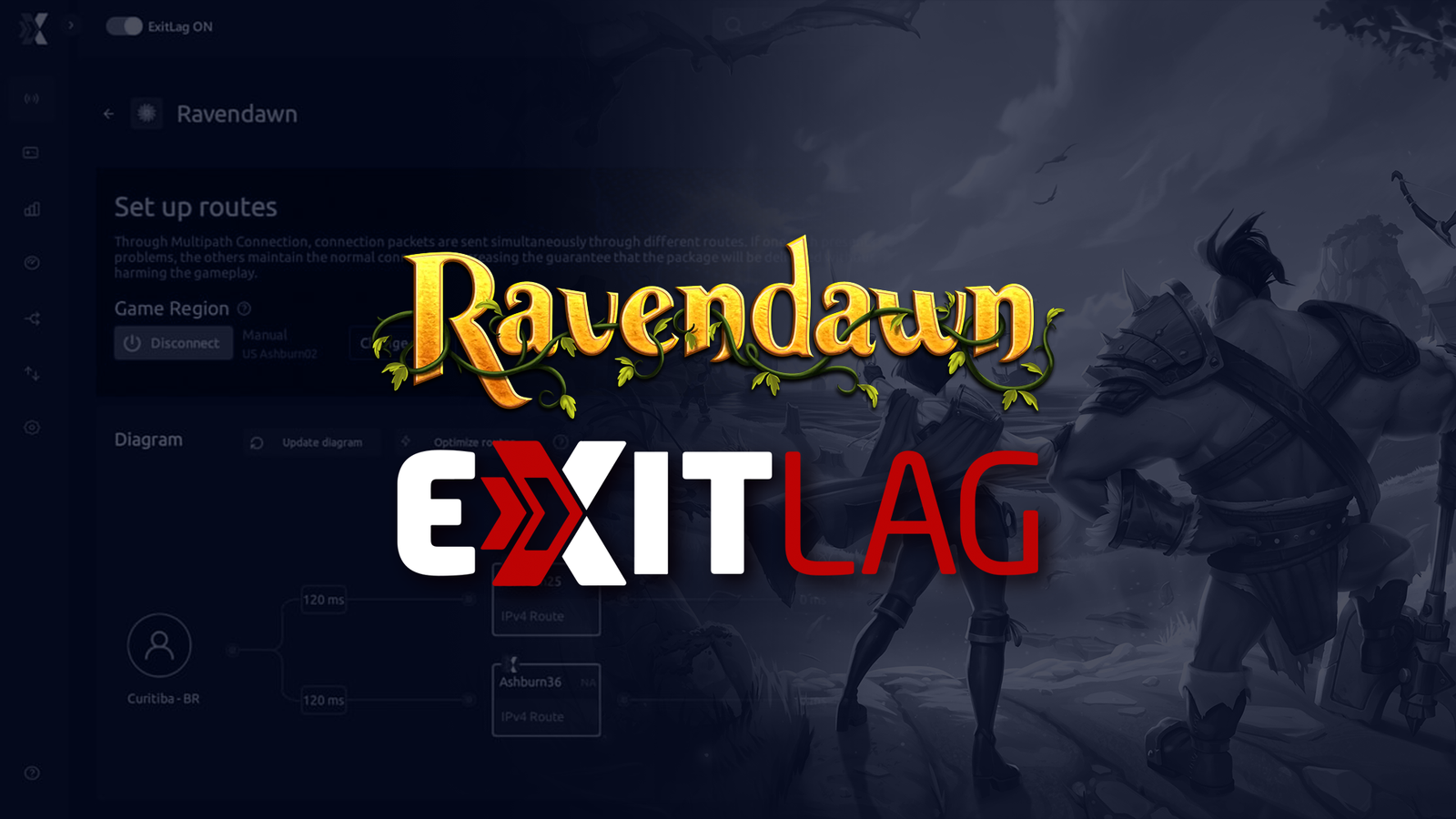 Jogue MMO Ravendawn com Exitlag gratuita